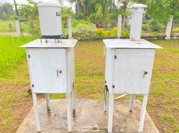 Automatic Rain Water Sampler (ARWS) – Stasiun Klimatologi Sumatera Selatan