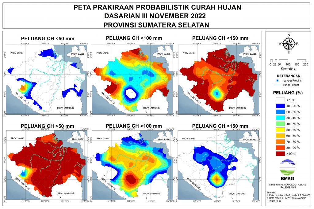Prakiraan Probabilistik Curah Hujan Dasarian III November 2022 (update ... Prakiraan Probabilistik Curah Hujan Dasarian III November 2022 (update ...