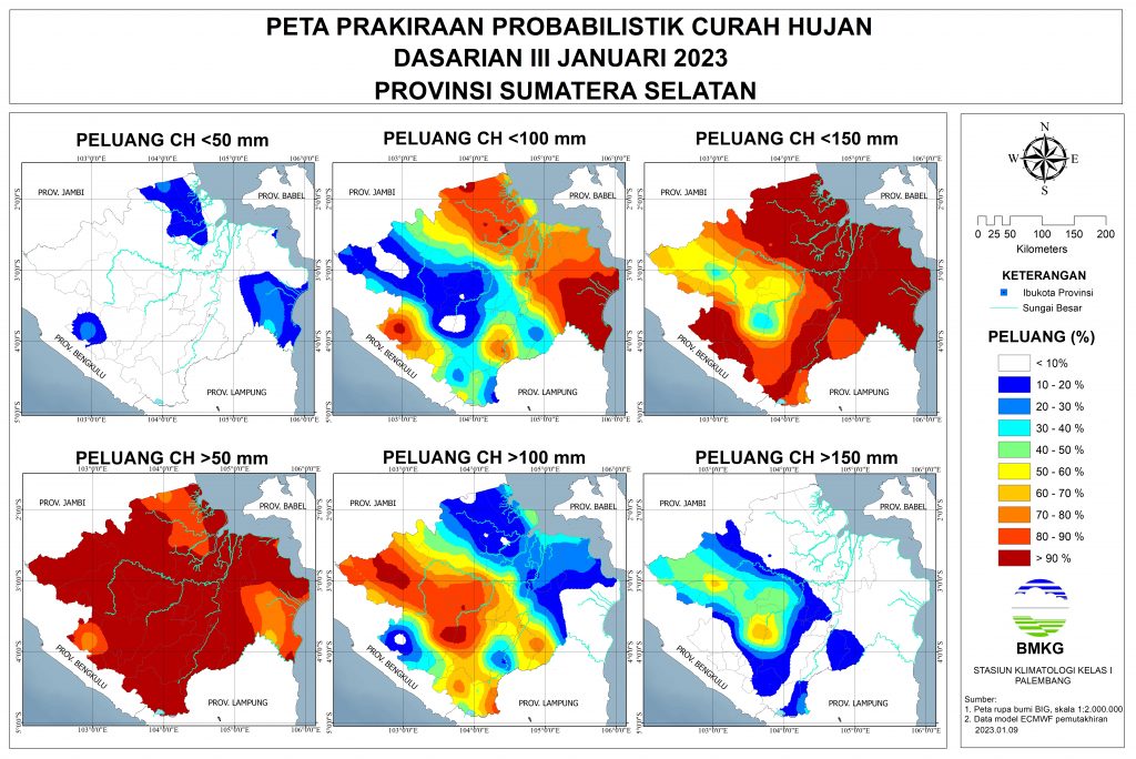 Prakiraan Probabilistik Curah Hujan Dasarian III Januari 2023 (update ... Prakiraan Probabilistik Curah Hujan Dasarian III Januari 2023 (update ...