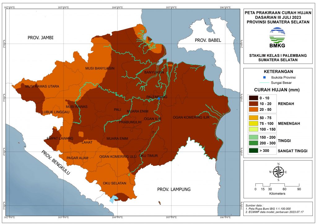 Prakiraan Curah Hujan Dasarian III Juli 2023 (update 20 Juli 2023 ... Prakiraan Curah Hujan Dasarian III Juli 2023 (update 20 Juli 2023 ...