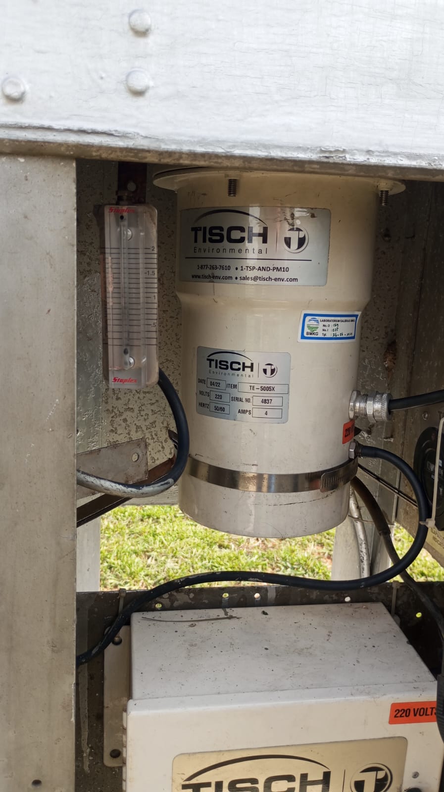 High Volume Sampler – Stasiun Klimatologi Sumatera Selatan